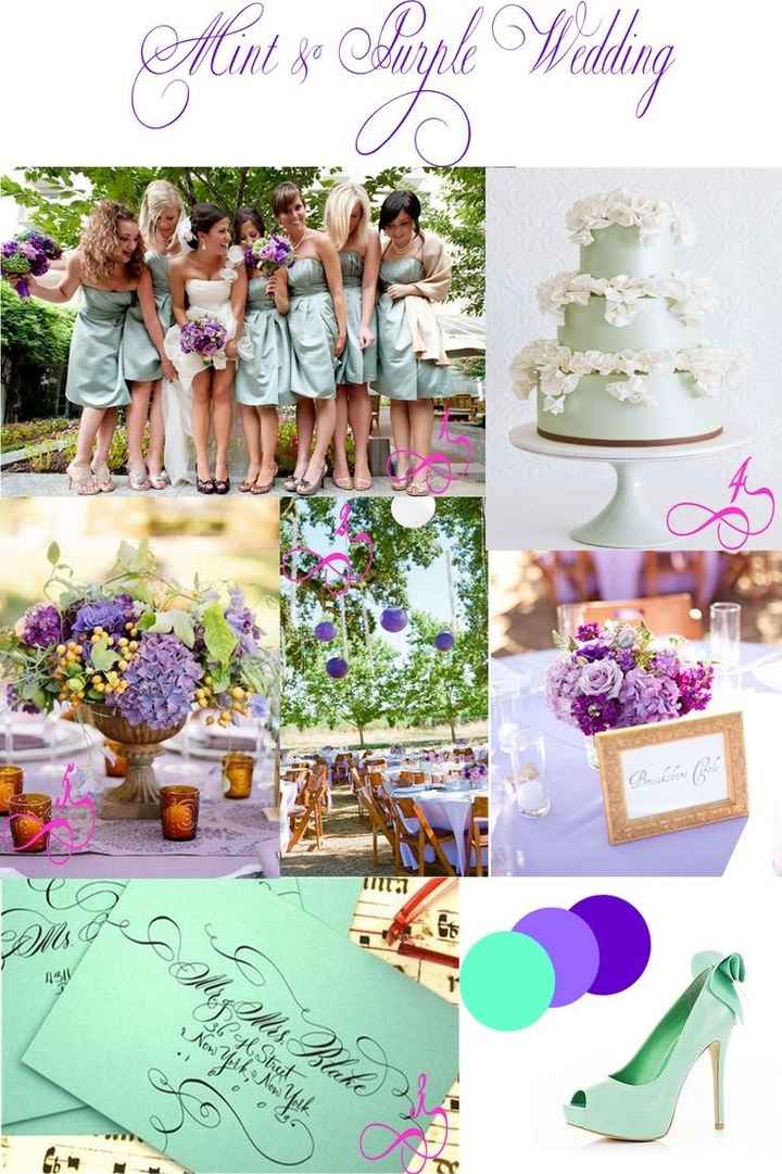 Paleta De Cores Lilas